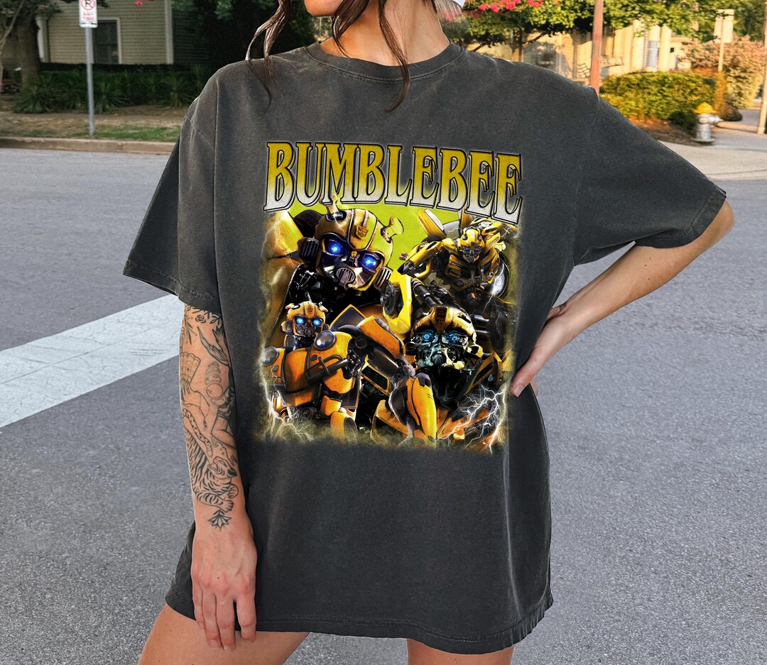 Retro Bumblebee Shirt, Comfort Colors Shirt, Transformers Bumblebee ...