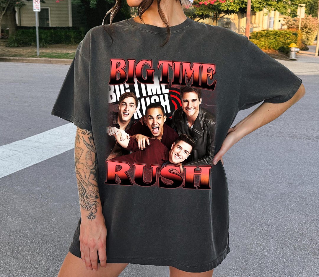 Limited Big Time Rush Shirt, Comfort Color Shirt, Big Time Rush T-shirt ...