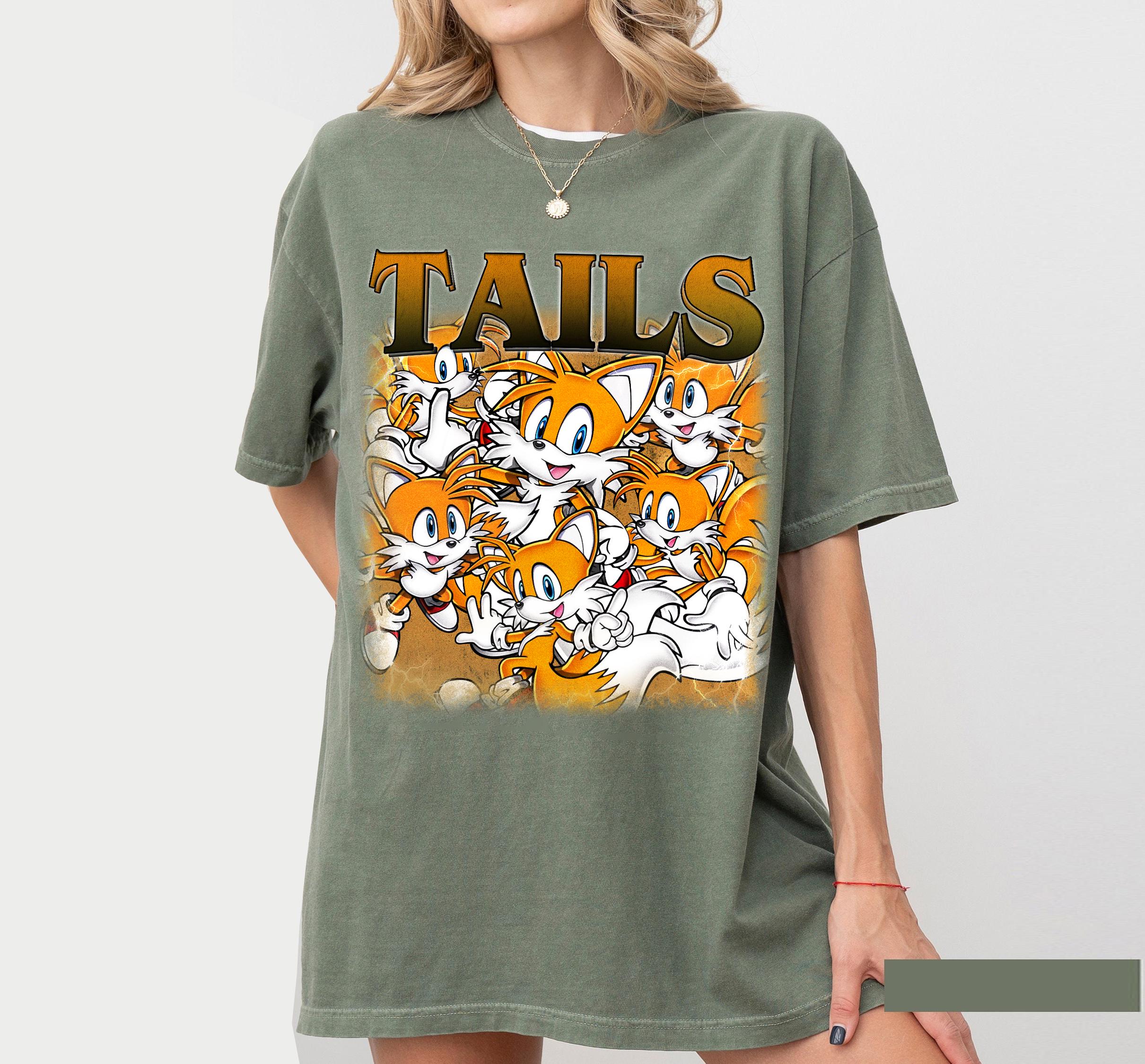 Limited Tails Sonic Shirt, Sonic the Hedgehog Retro Bootleg Shirt ...