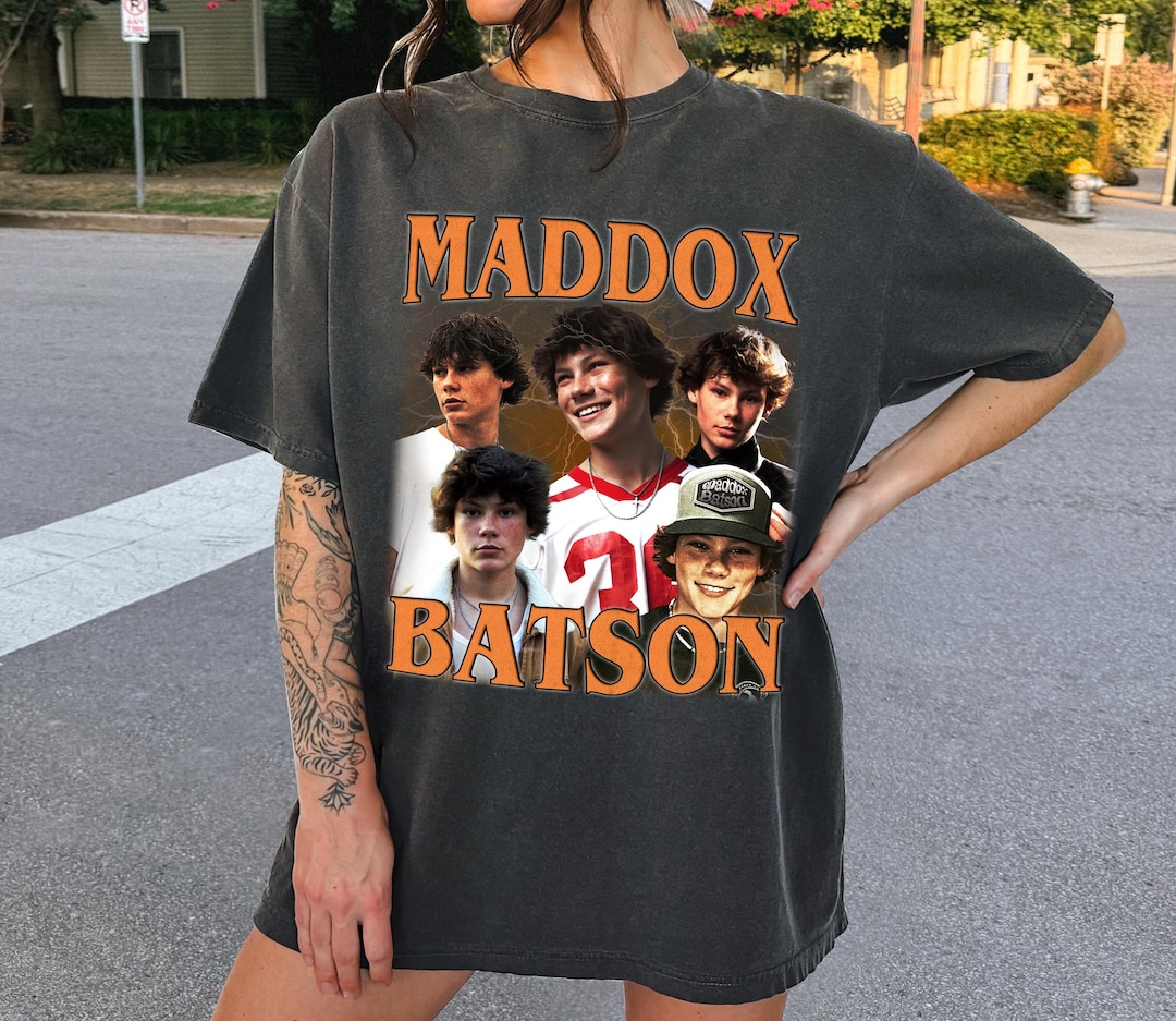 Retro Maddox Batson Shirt, Comfort Colors Shirt, Maddox Batson Tshirt ...