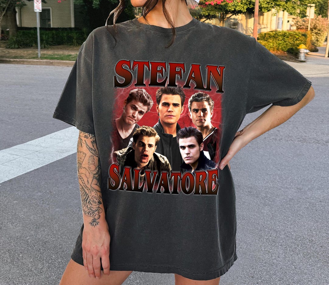 Retro Stefan Salvatore Shirt, Comfort Colors Shirt, Stefan Salvatore ...