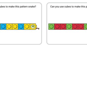 Interlocking Cubes Challenge Cards - Etsy