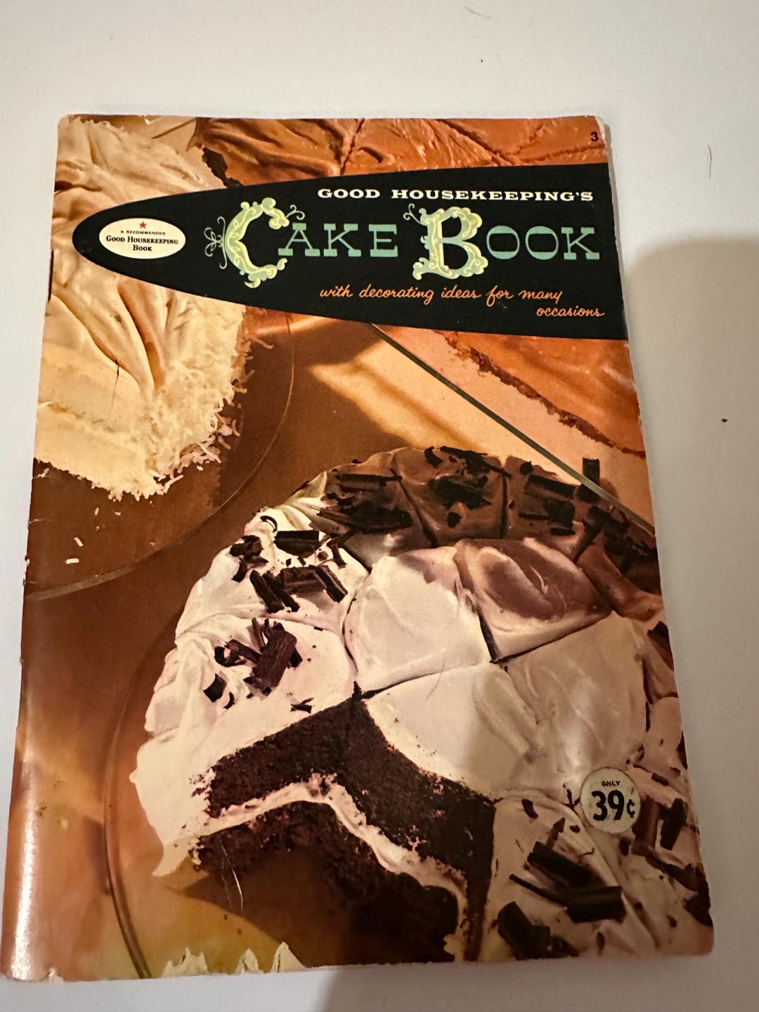 Vintage 1958 Good Housekeeping Cake Book - Etsy
