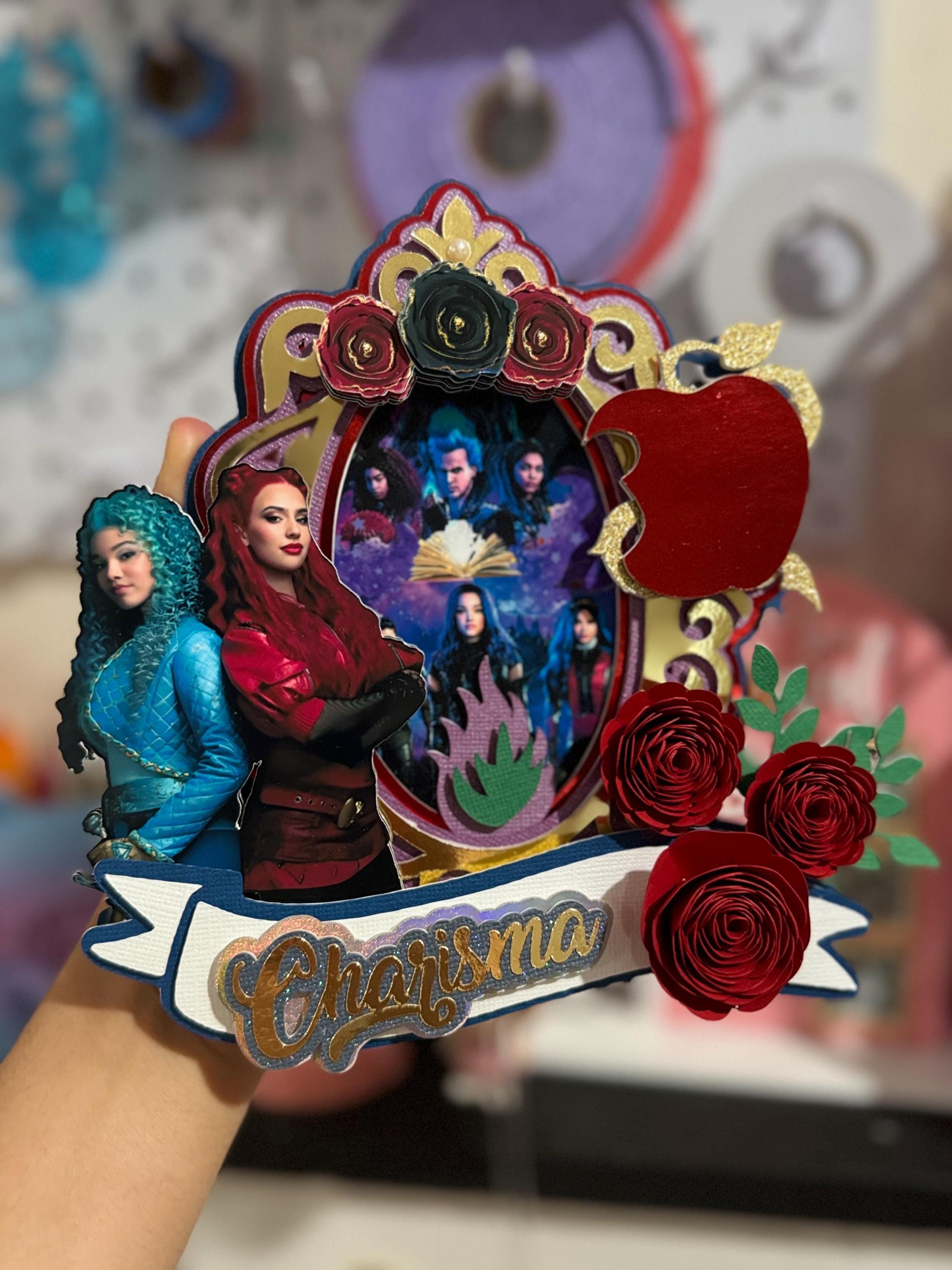 Villains Cake Topper/ Maleficent Cake Topper/ Mal Cake Topper/ Bridge ...