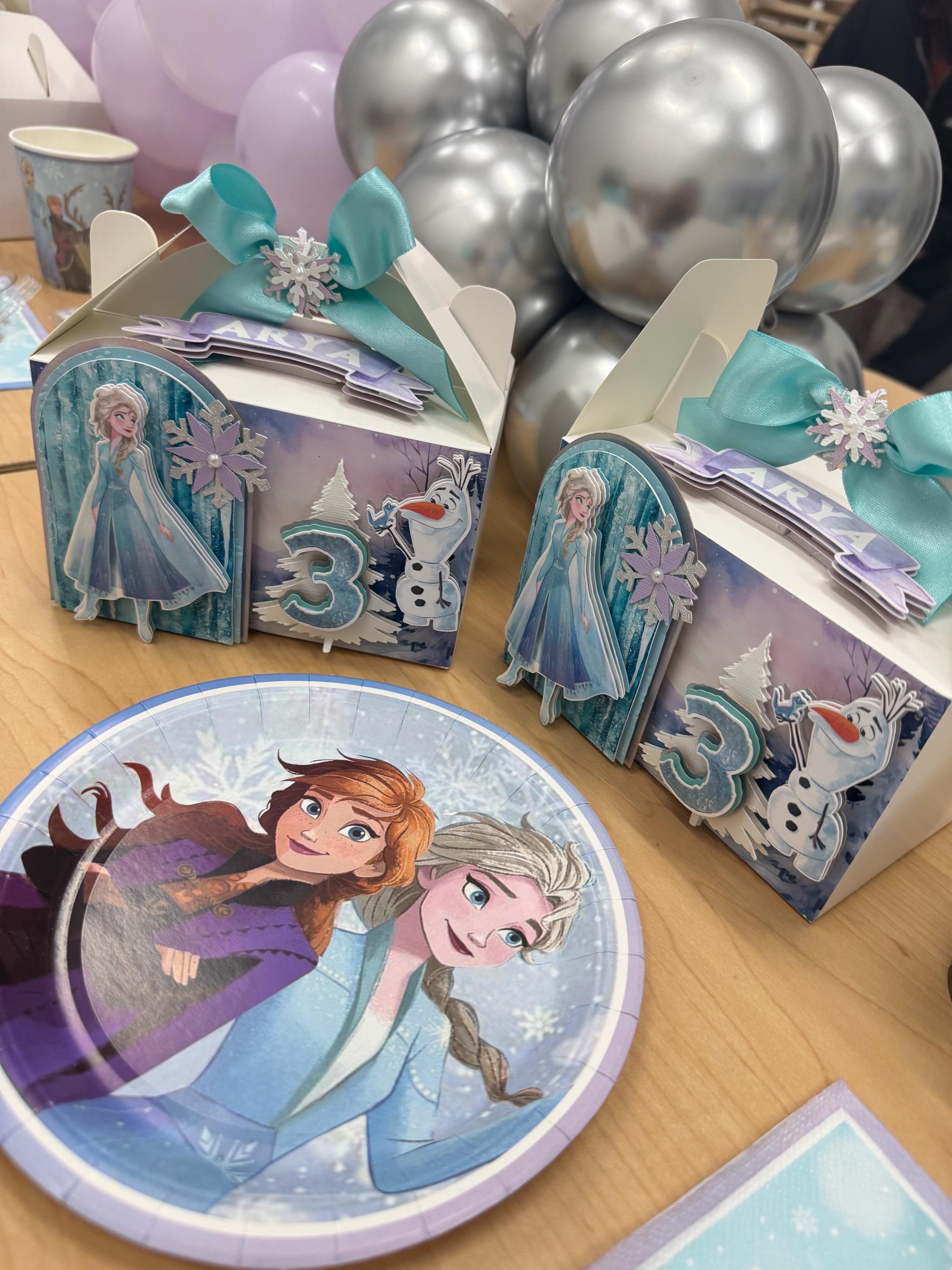 Frozen Favor Boxes/ Frozen Party Decor - Etsy