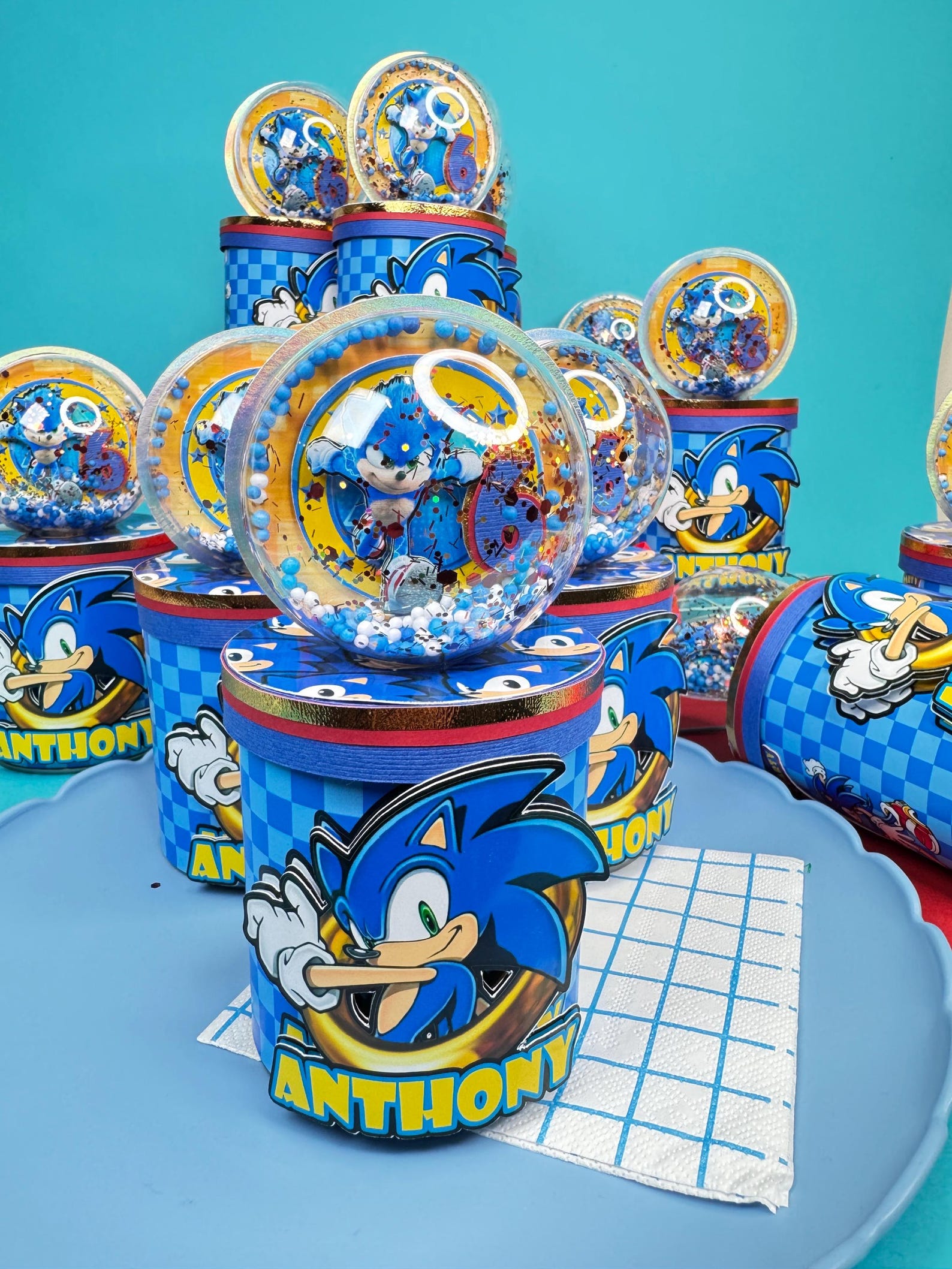 Sonic Custom Pringles / Personalized Chip Cans/ Sonic Party Decor ...