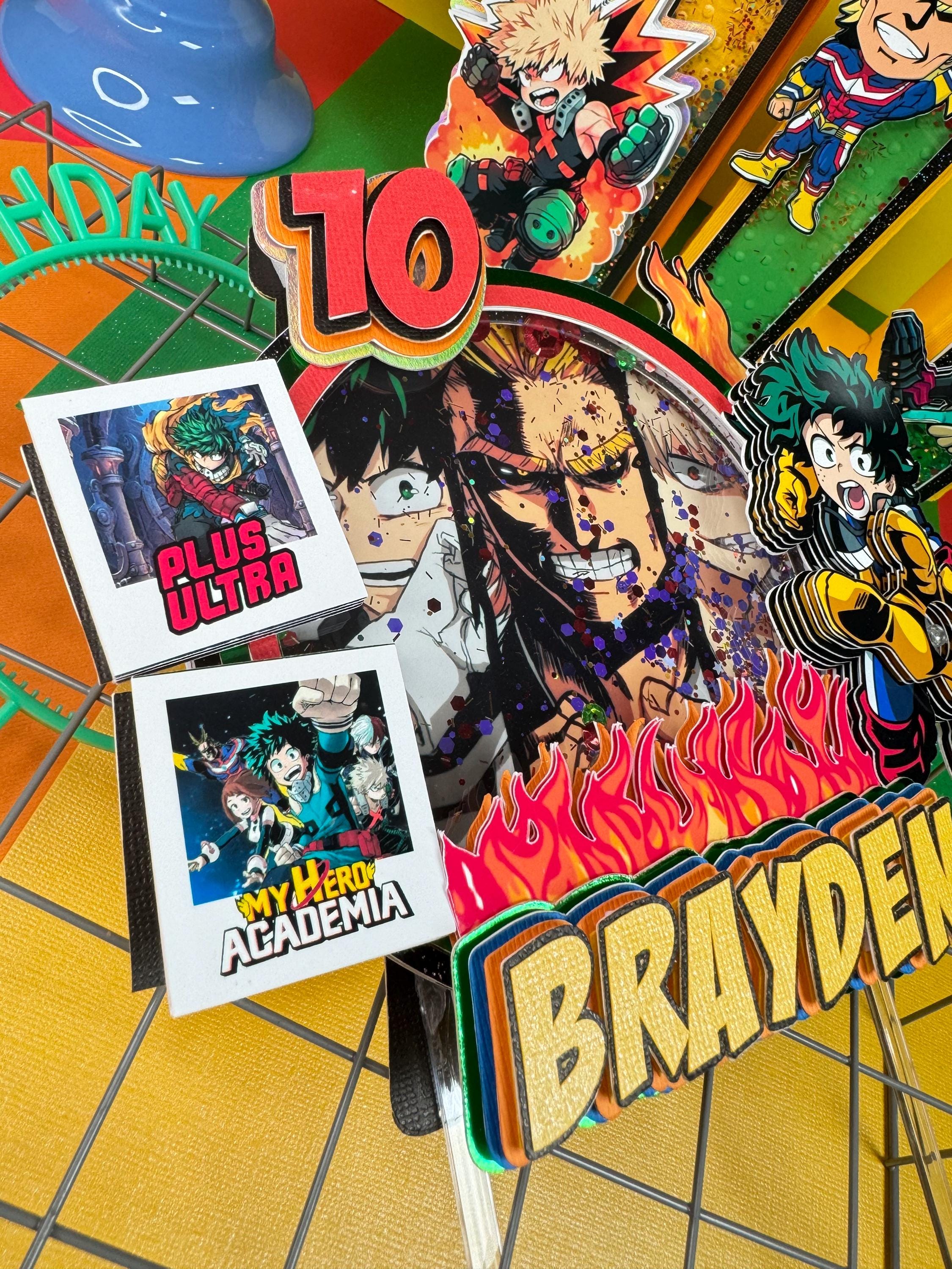 Hero Academy Cake Topper / Academy Cake Topper / Hero Cake Topper ...