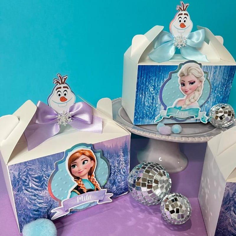 Frozen Favor Boxes - Etsy