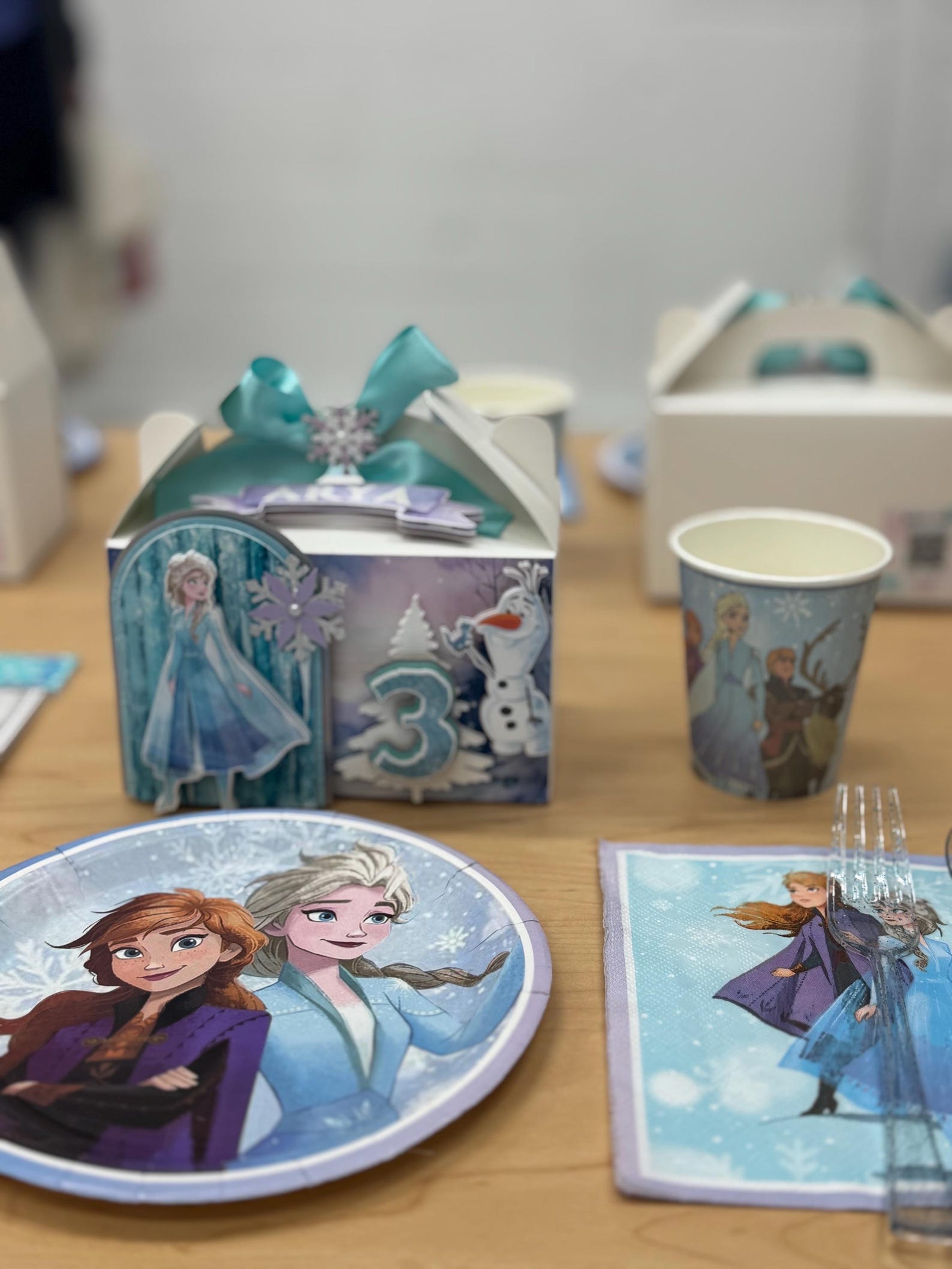 Frozen Favor Boxes/frozen Gable Boxes/frozen Birthday Party/frozen ...
