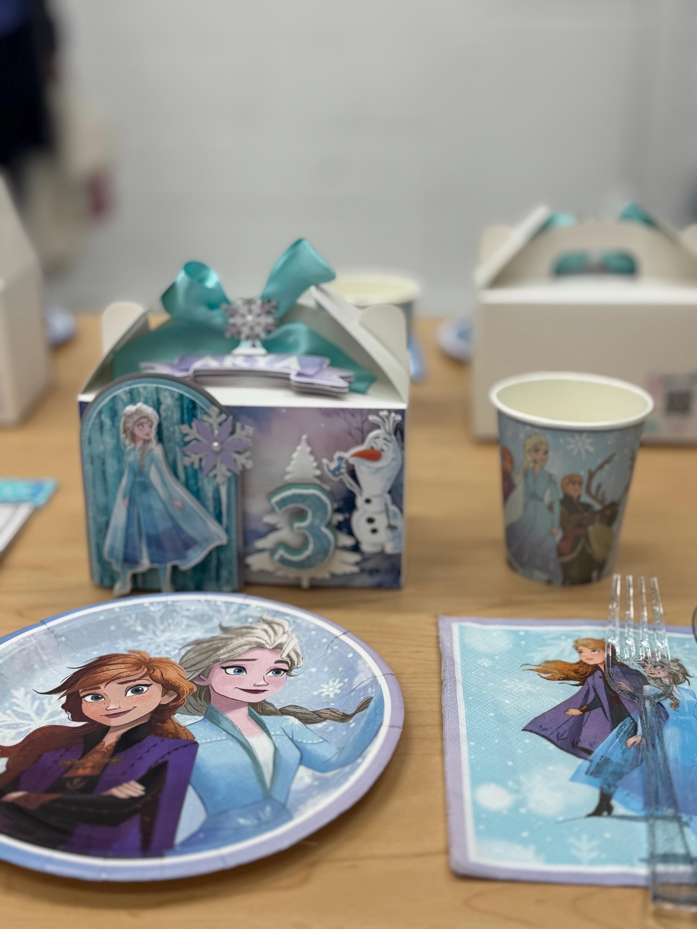 Frozen Favor Boxes/frozen Gable Boxes/frozen Birthday Party/frozen ...