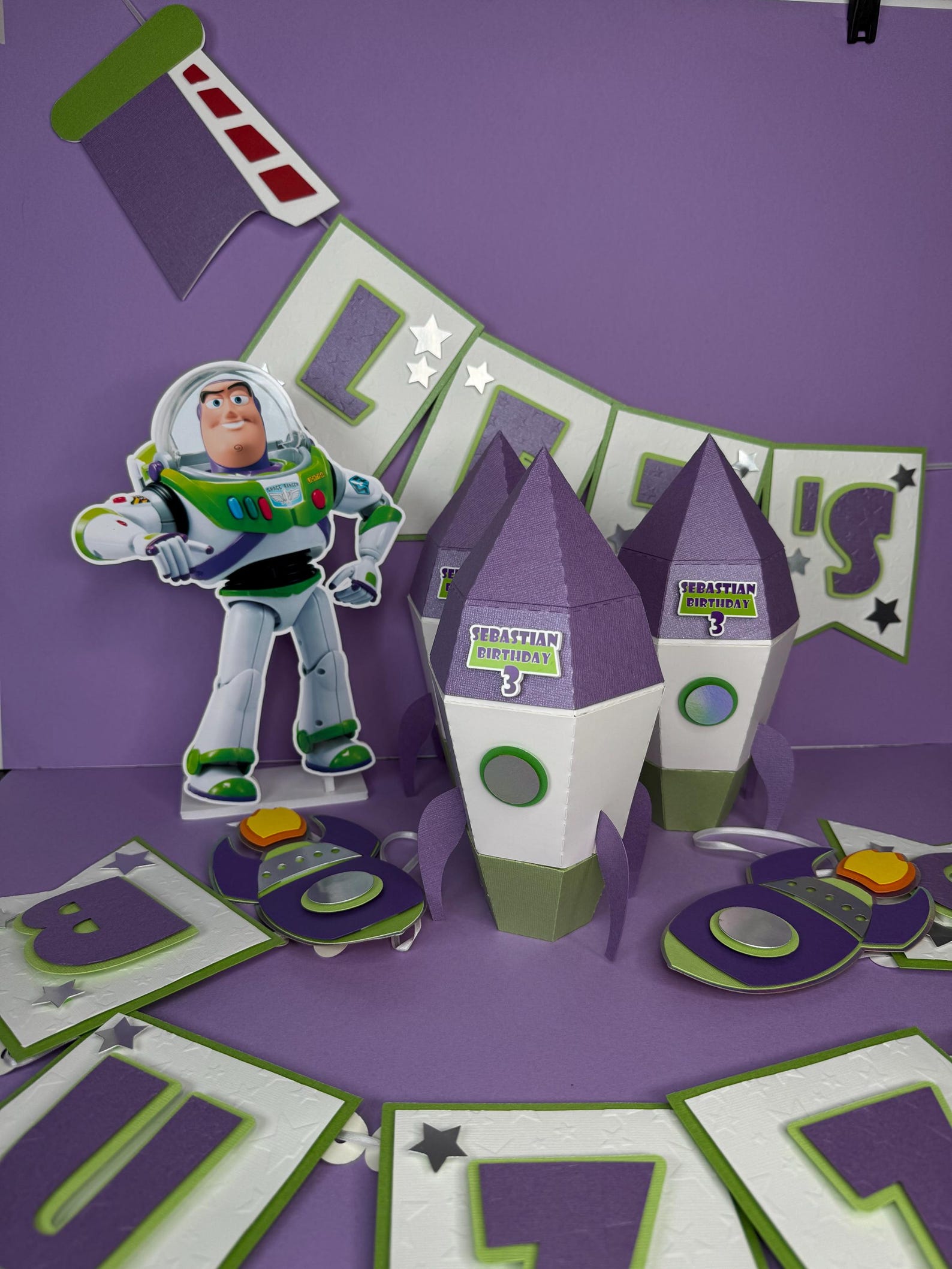 Buzz Lightyear Party Decor/ Buzz Lightyear Birthday Party/ Two Infinity ...