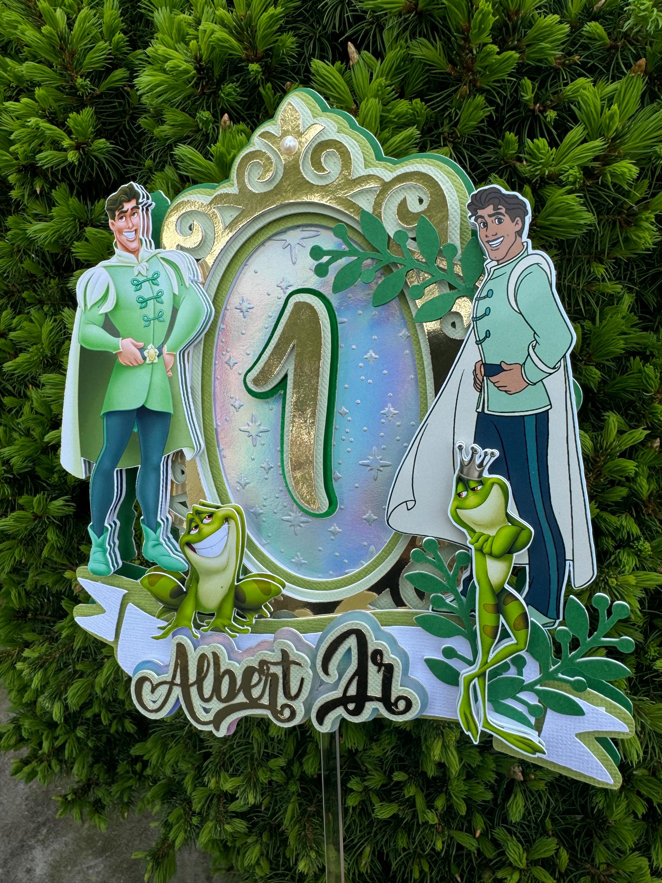 Princess Tiana Cake Topper/ Princess Birthday Party Decor/ Princess ...