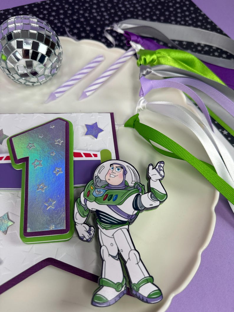 Personalized Buzz Lightyear High Chair Banner – Toy Story 1st Birthday ...