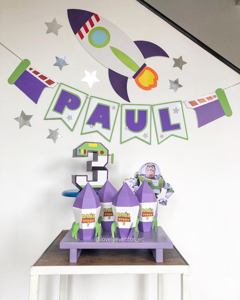 Buzz Lightyear Party Decor/ Buzz Lightyear Birthday Party/ Two Infinity ...