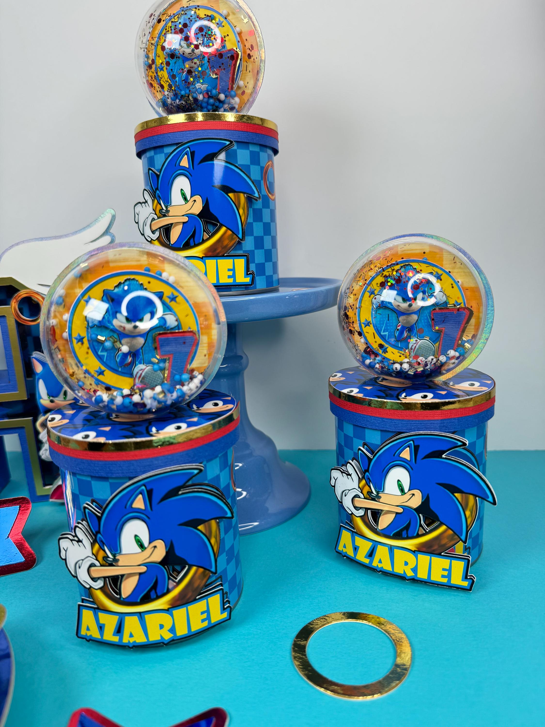 Sonic Custom Pringles / Personalized Chip Cans/ Sonic Party Decor ...