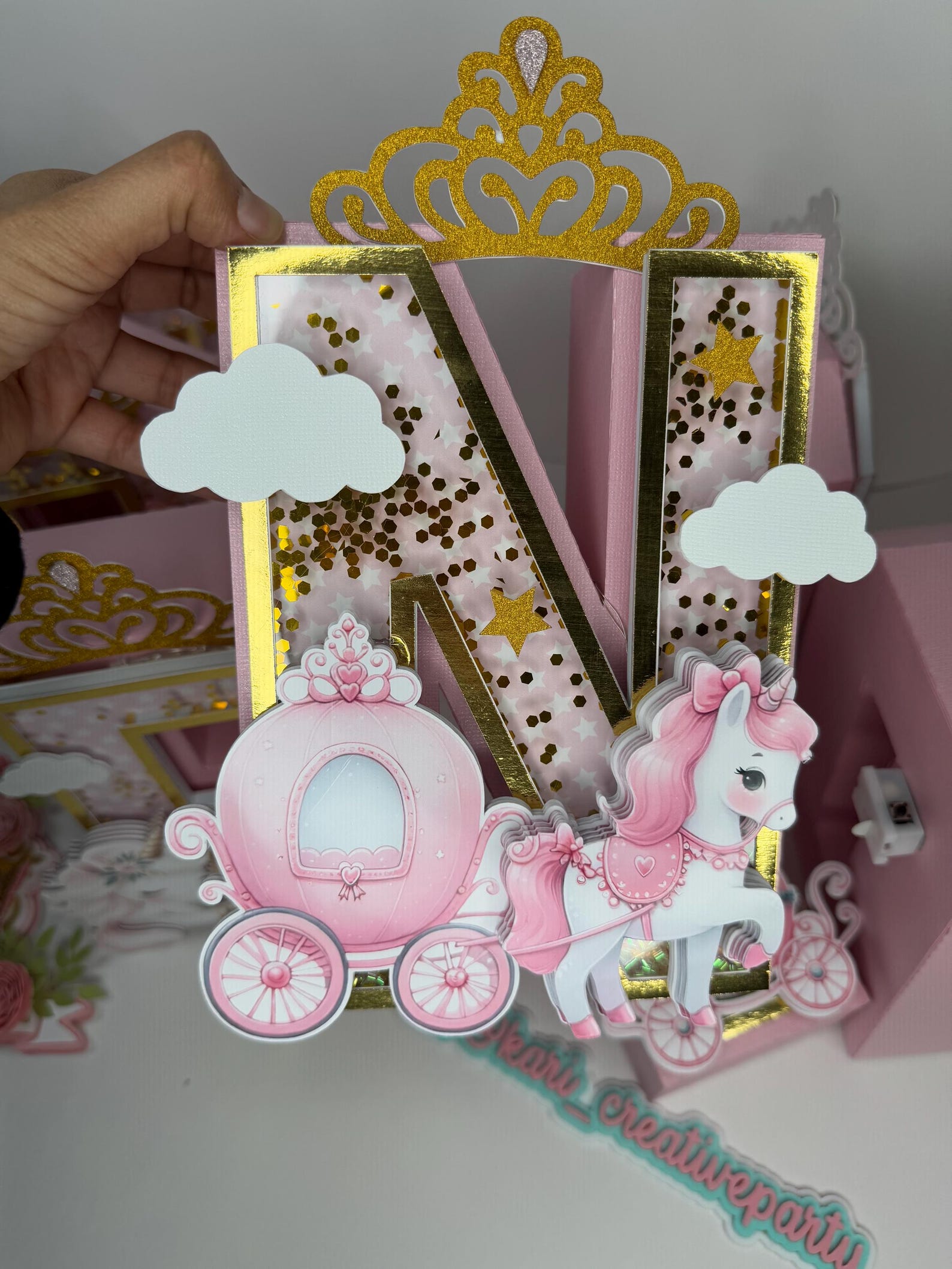 Princess 3D Letter/ Princesses Party Decor - Etsy