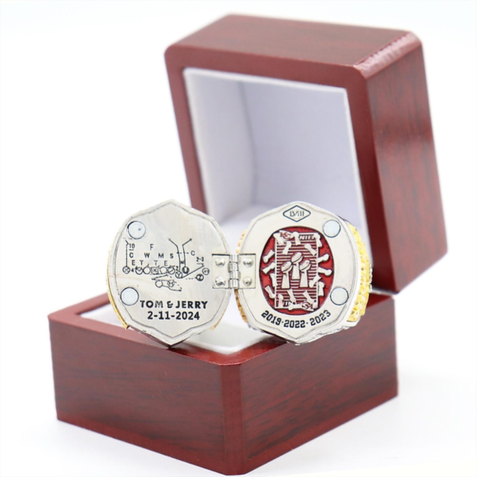 2024 Kansas City Chiefs Super Bowl LVIII World Championhips Ring ...