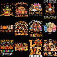 Fall Teacher Design - Etsy