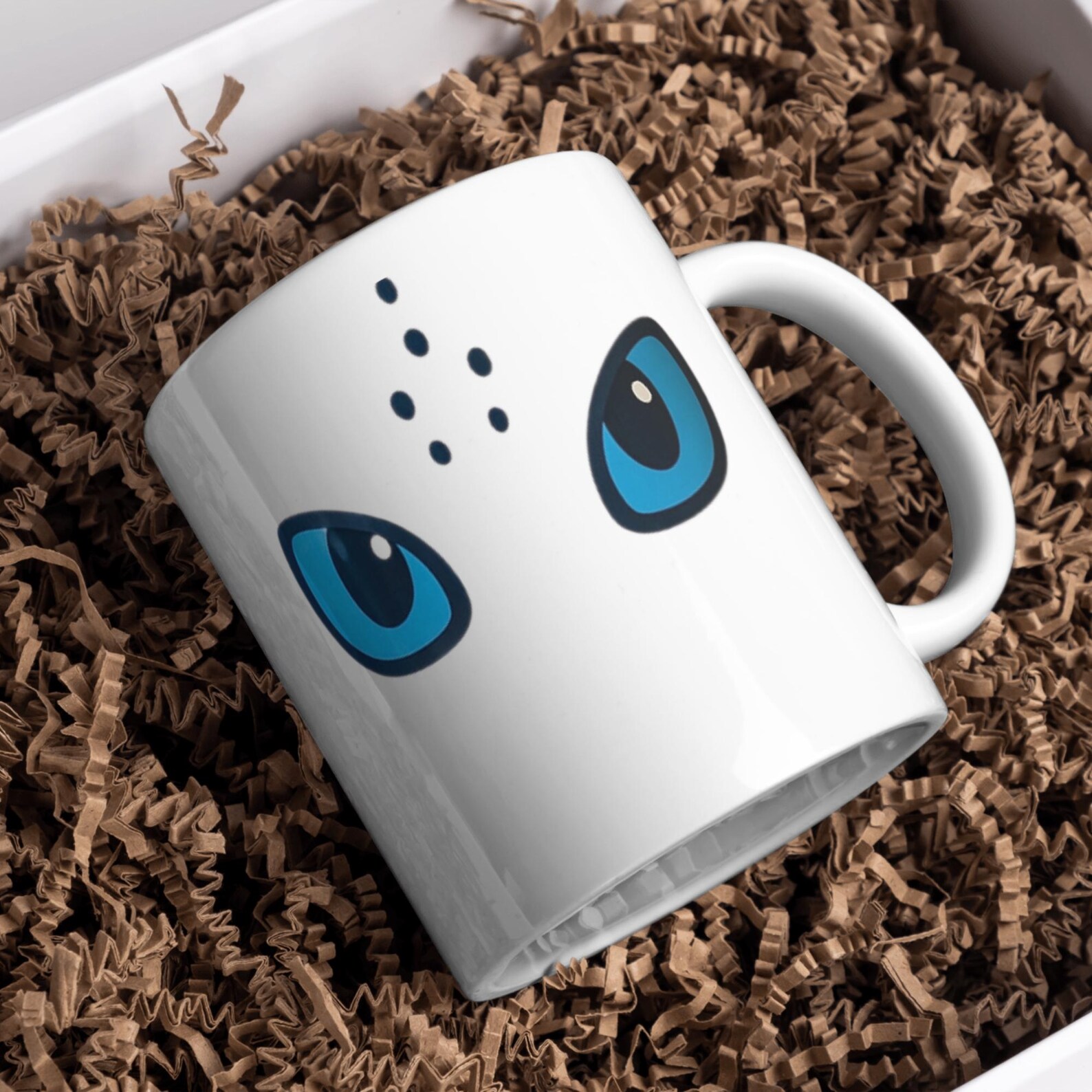 Black Dragon Eye Mugs, Dragons of Light and Shadow Mug, Black and White ...