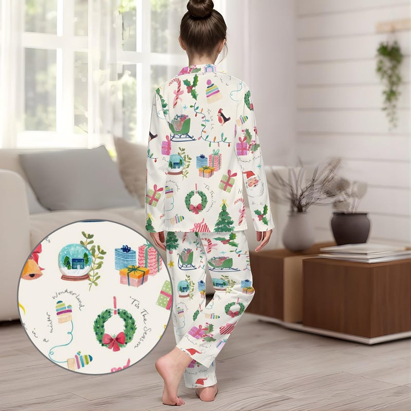 90s Christmas Button Up - Etsy