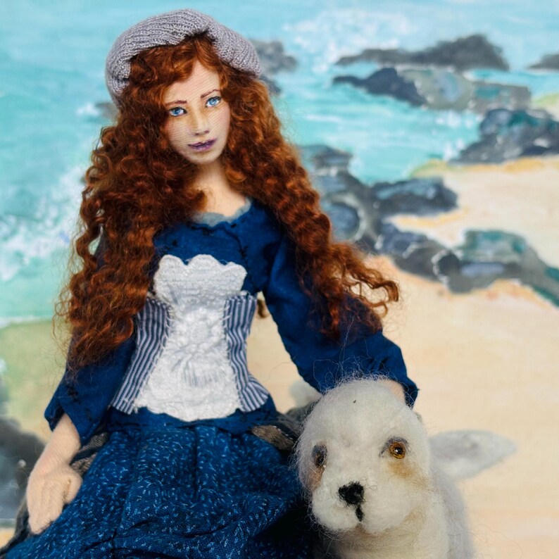 Selkie Art Doll, Needle Felt Seal, Selkie Folktale, OOAK, Free Shipping ...