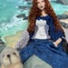 Selkie Art Doll, Needle Felt Seal, Selkie Folktale, OOAK, Free Shipping ...