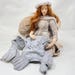 Selkie Art Doll, Cloth Seal, Mixed Media Art Sculpture, Free Shipping ...