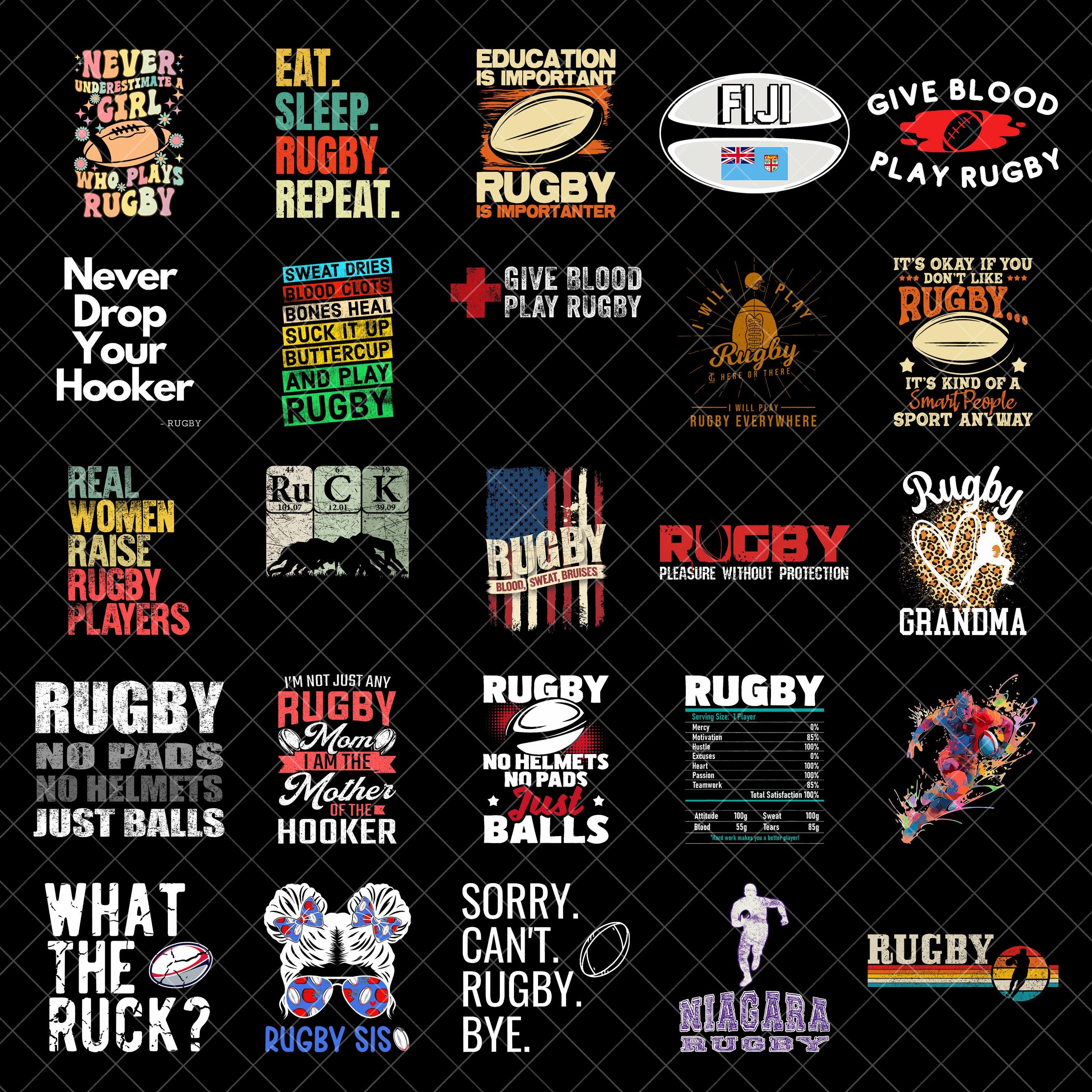 Rugby Player Designs, Png Bundle, Rugby Graphics, Spor Lover, Rugby ...