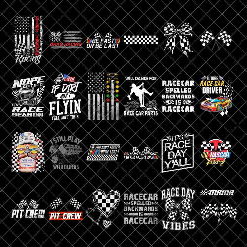 Racing PNG Bundle, Racing Quote Png, Racing T-shirt Design, Car Racing ...