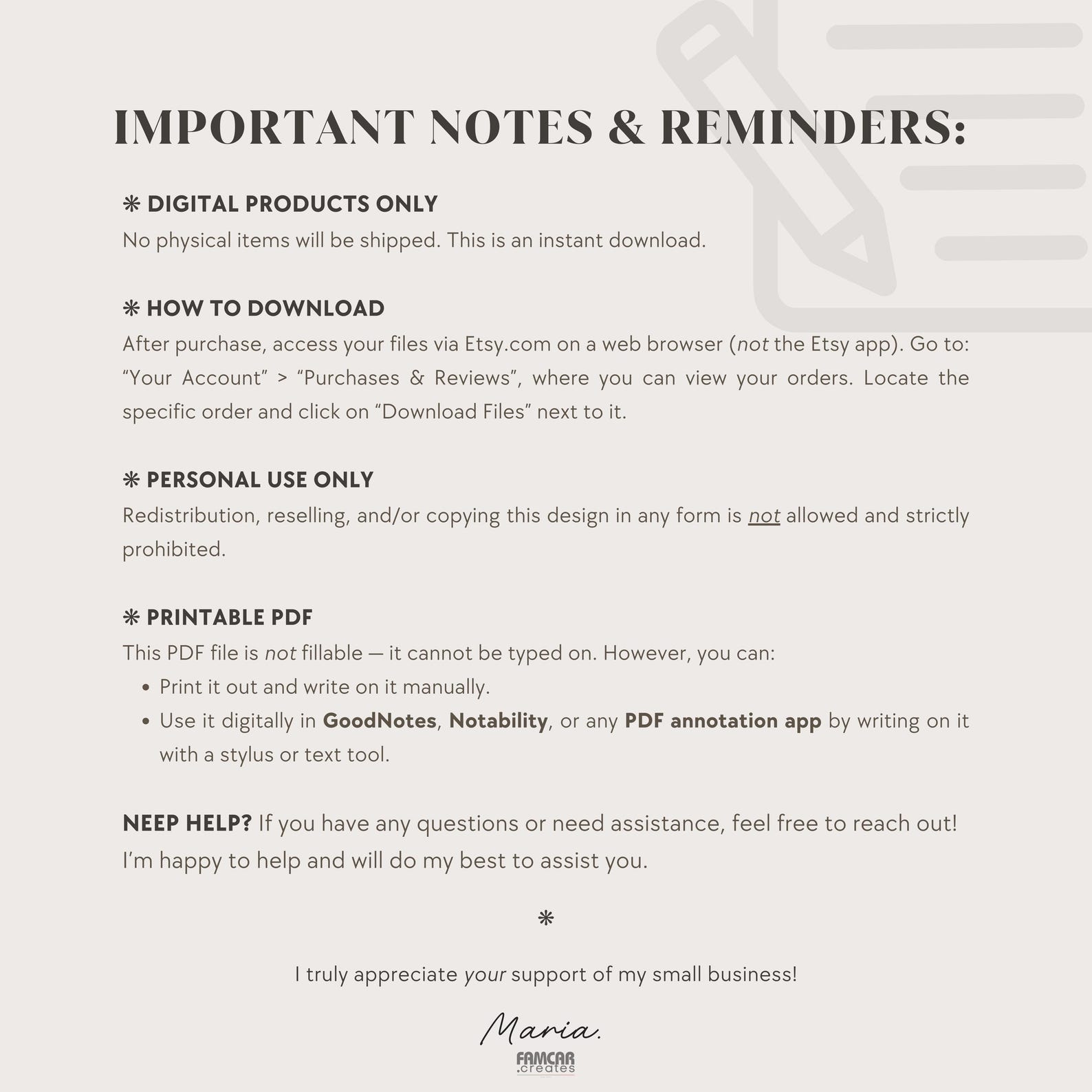 Hospital Bag Checklist Printable | Medical Packing List for Surgery ...