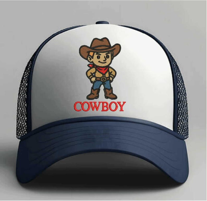 Cowboy Embroidery Design – Western Rodeo Logo, Ranch Style Machine ...