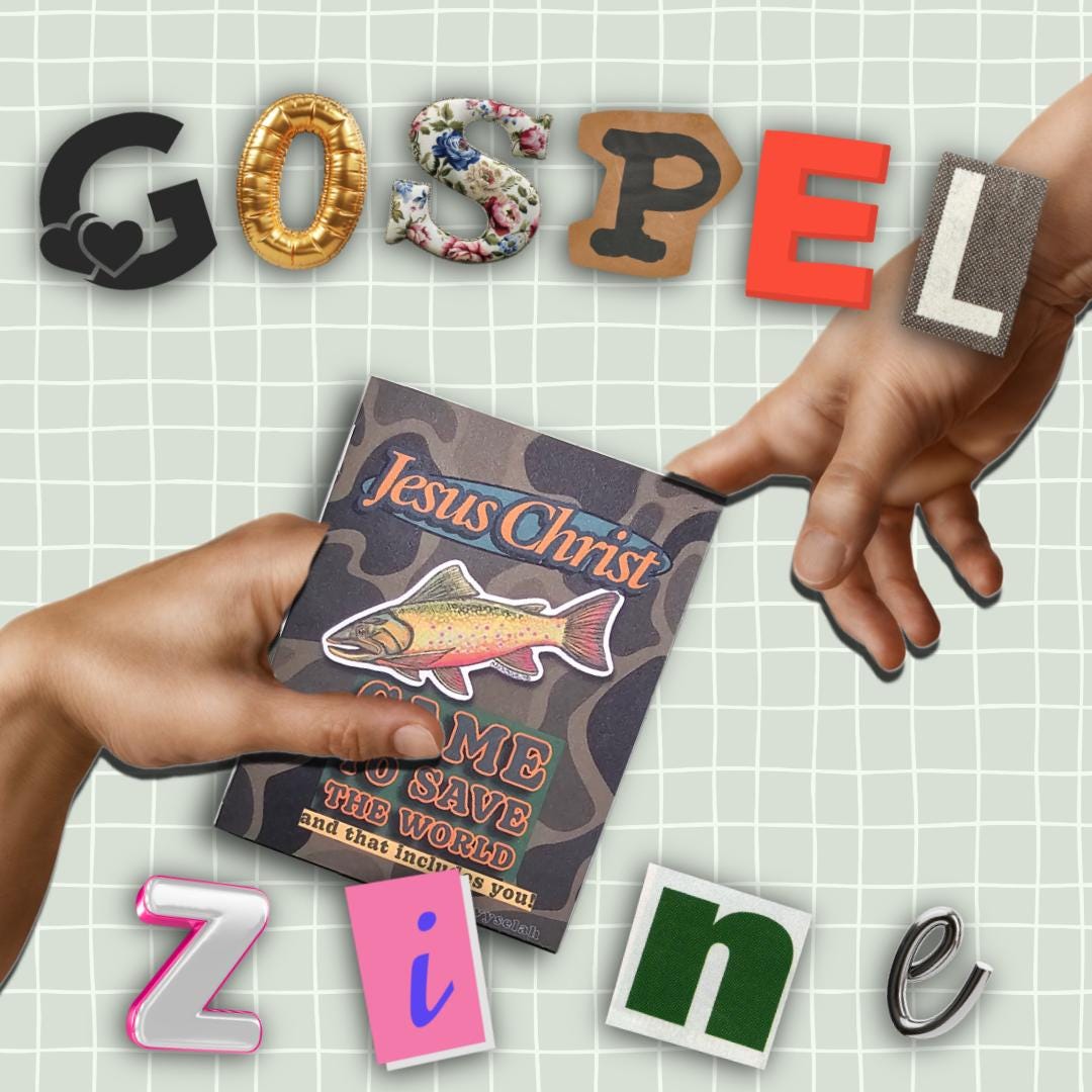 Gospel Zine - Christian Gift, Spread the Word by Savy Selah - Etsy
