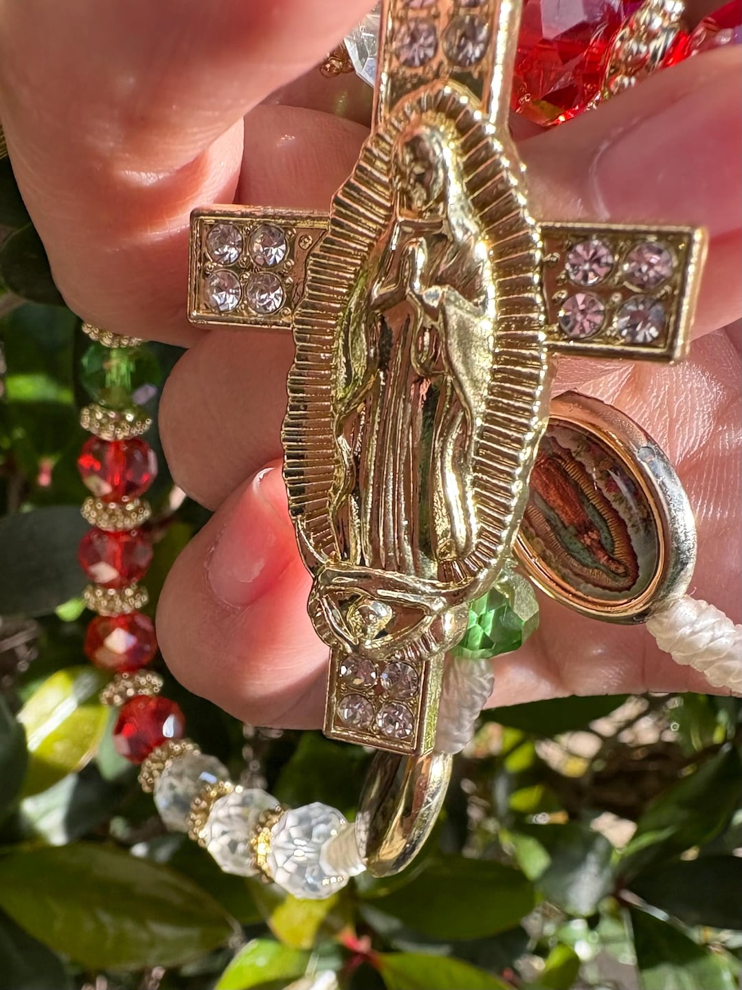 Virgen Mary/ Virgencita/ Virgen De Guadalupe Rosary - Etsy
