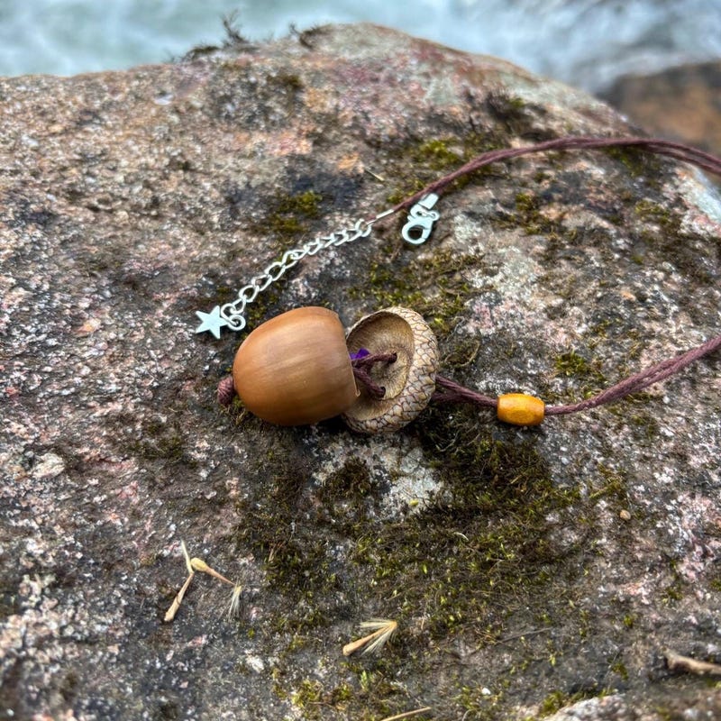 Acorn Locket - Etsy
