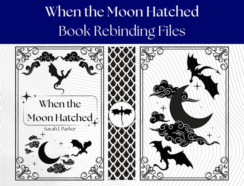 When the Moon Hatched Book Rebind File Cover Design - Etsy