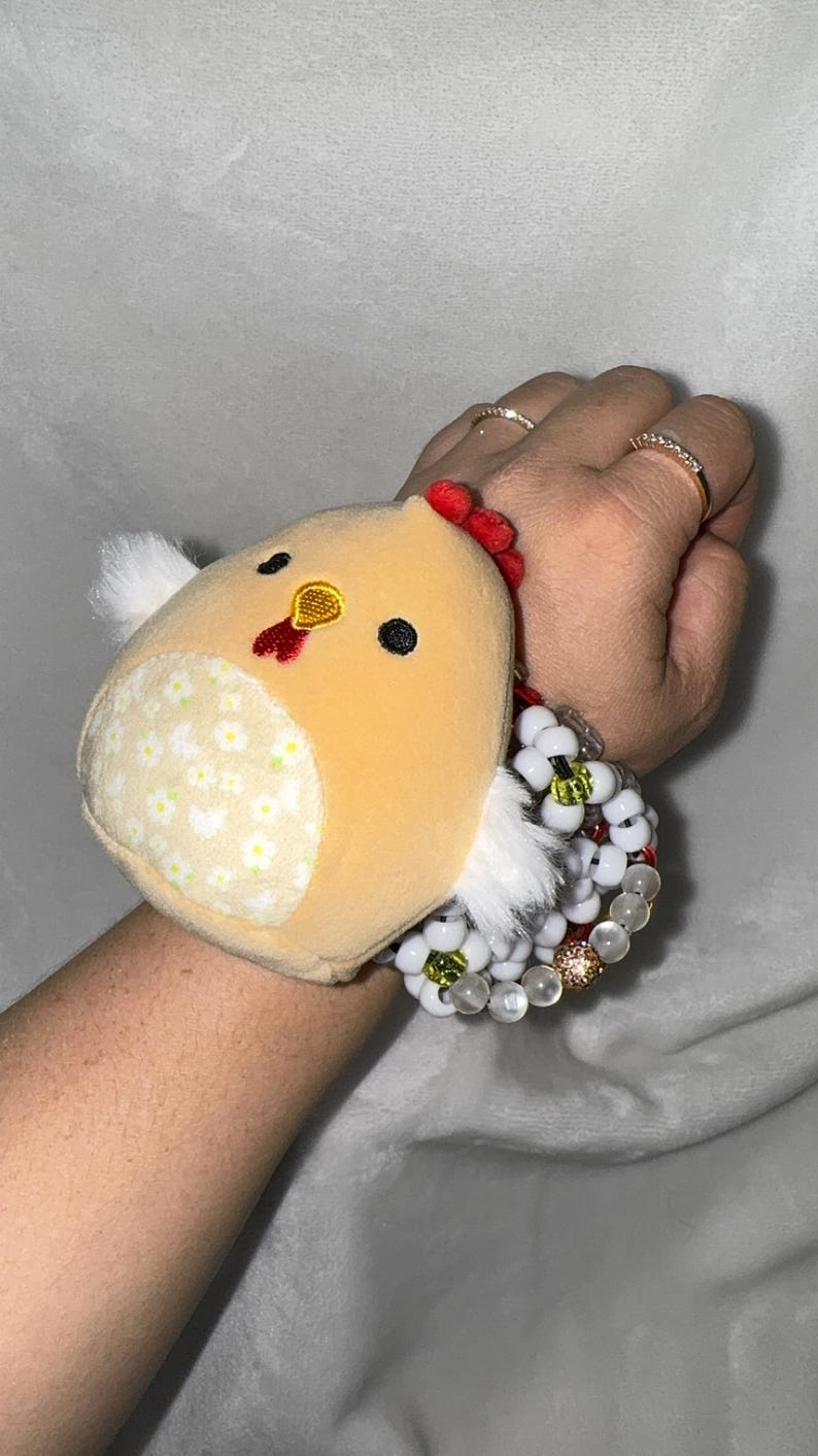 Chicken Little Kandi Cuff - Etsy