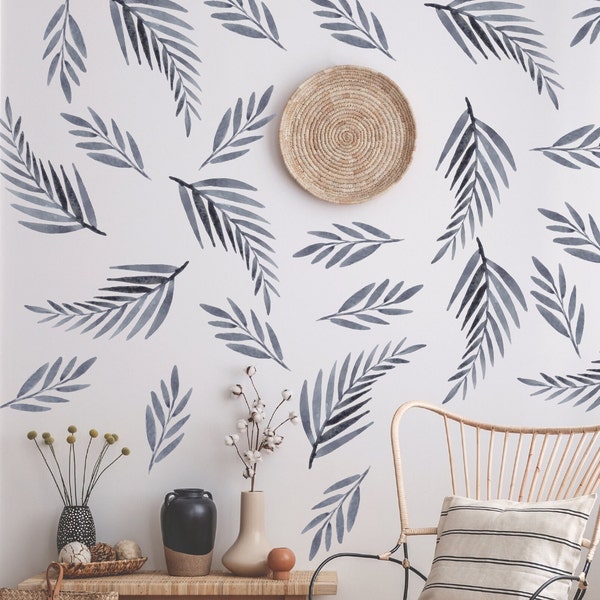 Leaf Wall Decal - Etsy