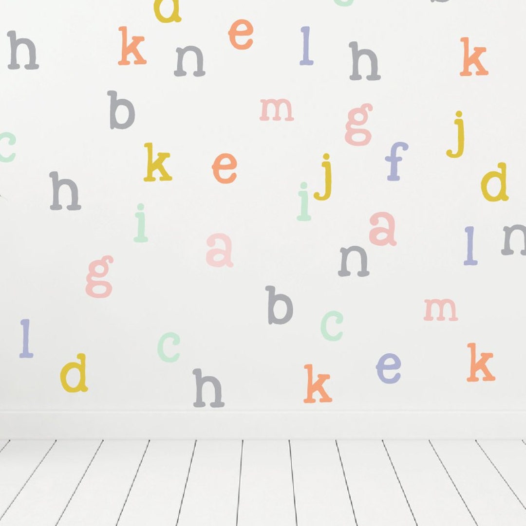 Educational Wall Decals - Alphabet Wall Decals - Alphabet Wall ...