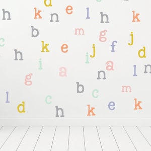Educational Wall Decals - Alphabet Wall Decals - Alphabet Wall ...
