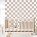 Nursery Wall Decals, Retro Arch Checkered Pattern Wall Decal, Checkered ...