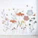 Kids Room Decals, Wildflower Wall Decals • 50+ Color Options • Multiple ...