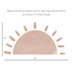 Wall Decal Large Watercolor Sun Decal Sun Nursery Decor Sun Playroom ...