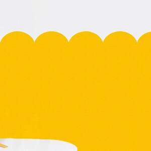 Scalloped Half Panels Wall Fabric Peel and Stick Vinyl Wall Decal ...