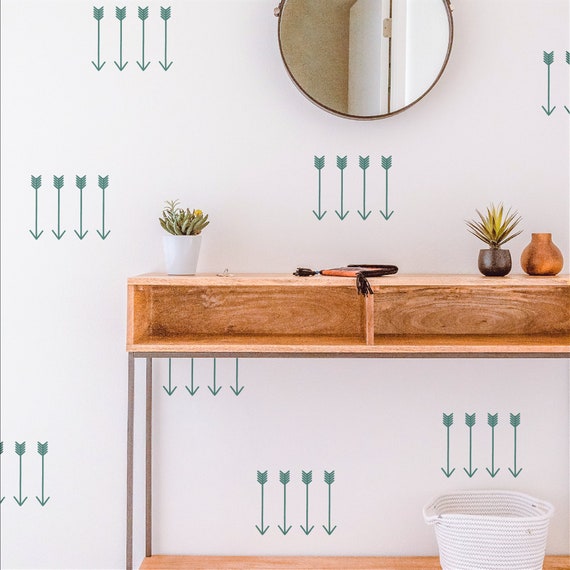 Simple Arrow Wall Decals Arrow Wall Stickers Nursery Wall | Etsy
