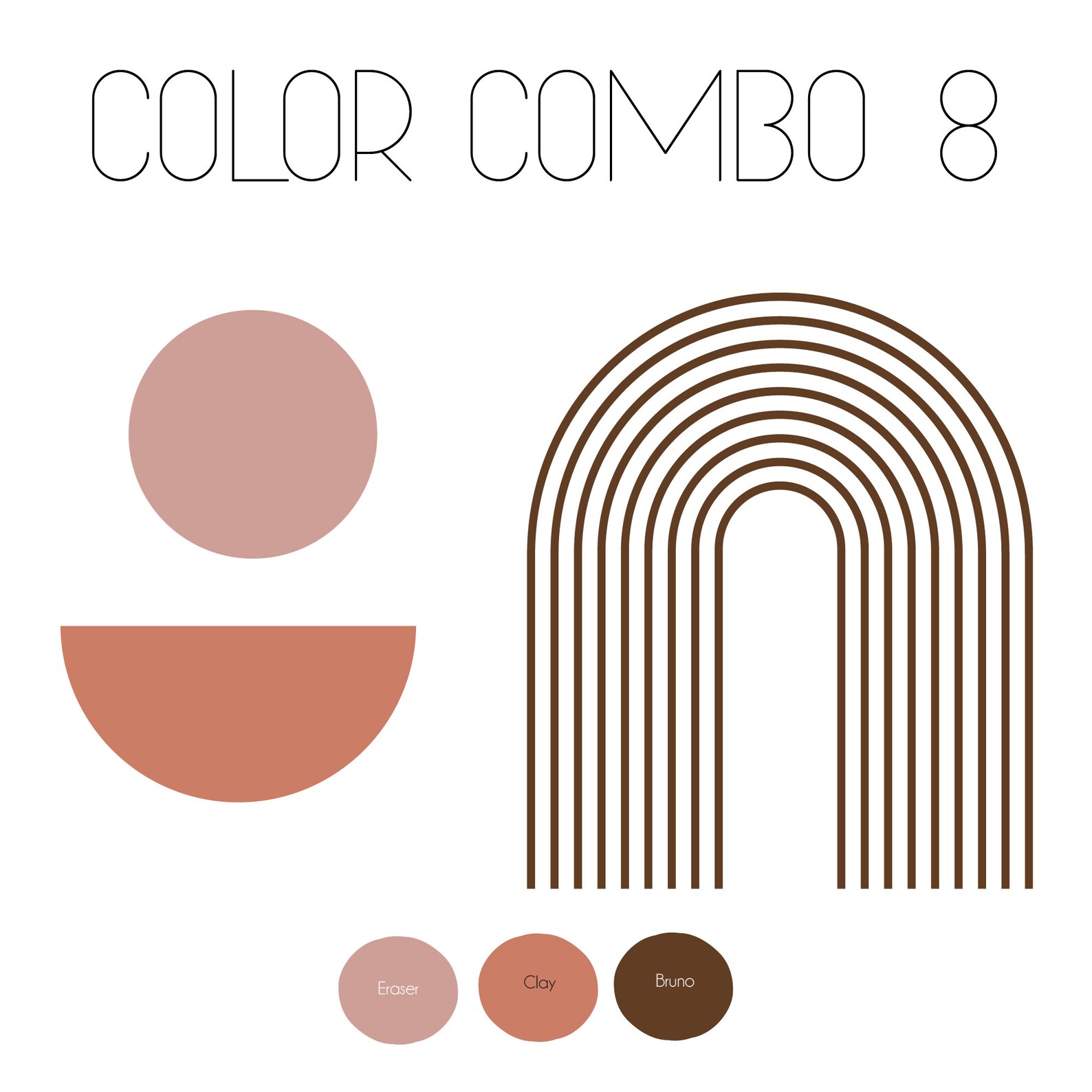 Wall Decals, Color Block Arch Wall Decals, Elegant Home Decor - Etsy