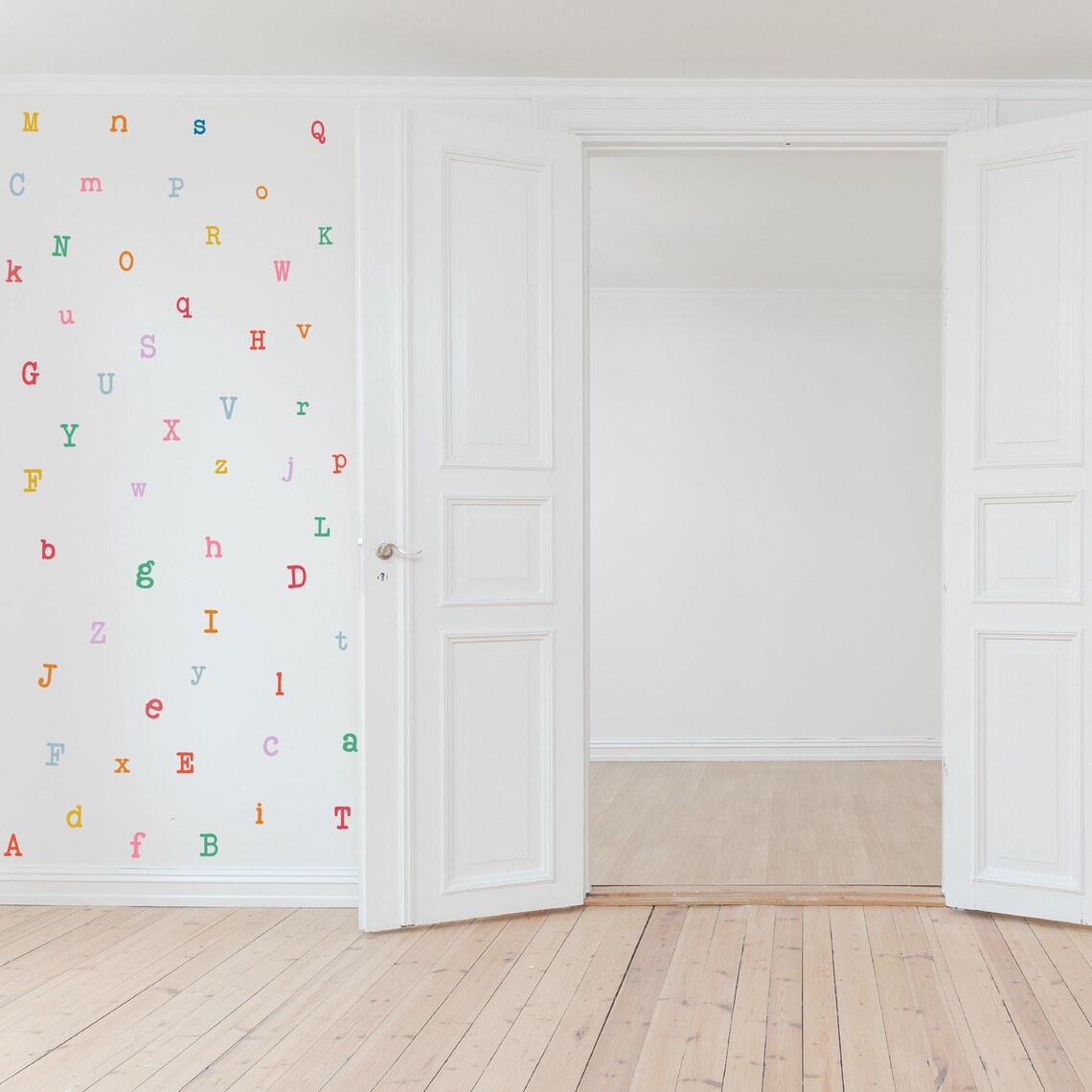 ABC Letter Wall Decals - Etsy