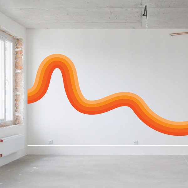 70's Wall Decal - Etsy