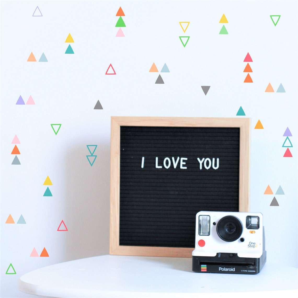 Colorful Triangle Combo Decals - Wall Decals - Etsy