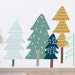 Wall Decals Large Pine Tree Decals Peel and Stick Wall - Etsy