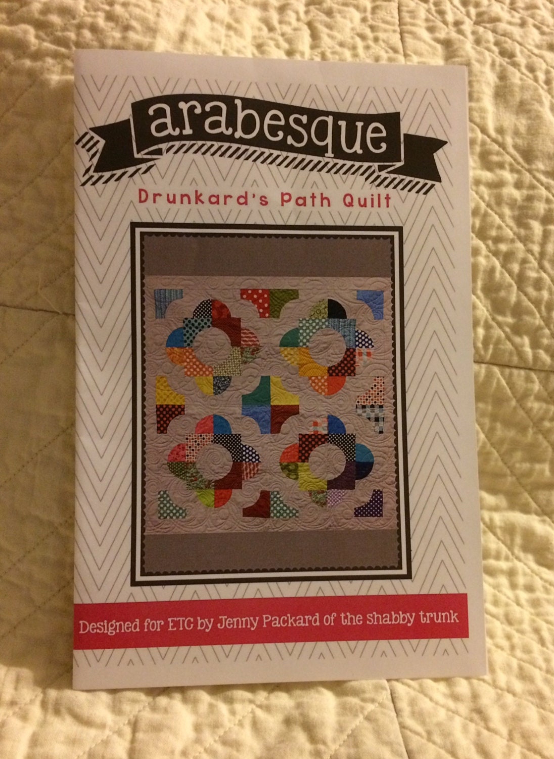 STPQ1 Arabesque Quilt Pattern (paper) - Etsy